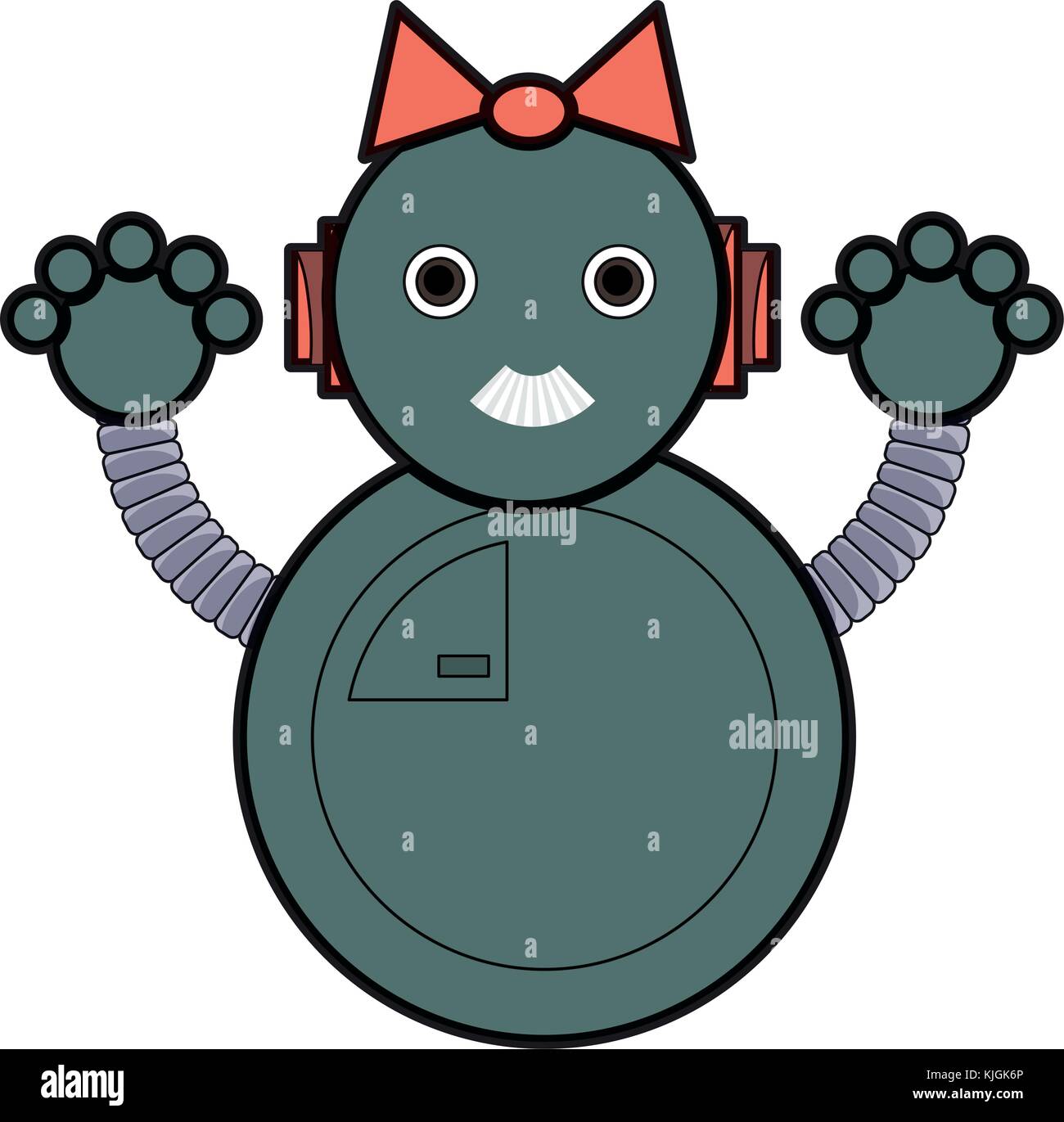 cartoon robot design Stock Vector Image & Art - Alamy