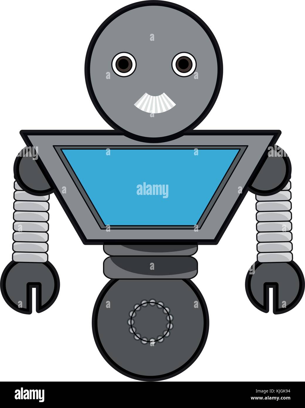 cartoon robot design Stock Vector Image & Art - Alamy