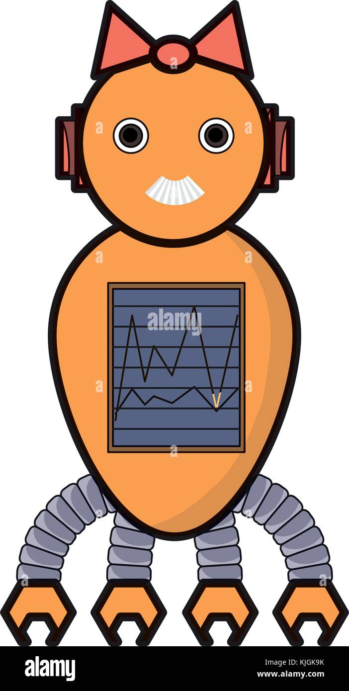 cartoon robot design Stock Vector Image & Art - Alamy