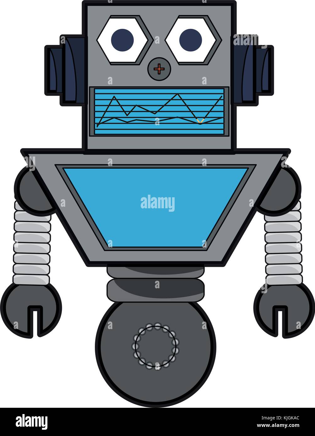 cartoon robot design Stock Vector Image & Art - Alamy