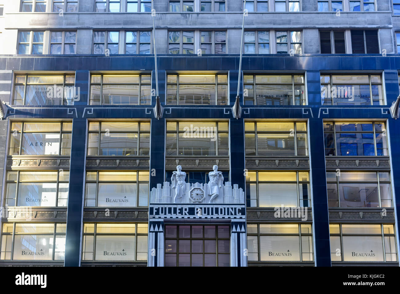 New York City - July 25, 2015: The Fuller Building is an office ...