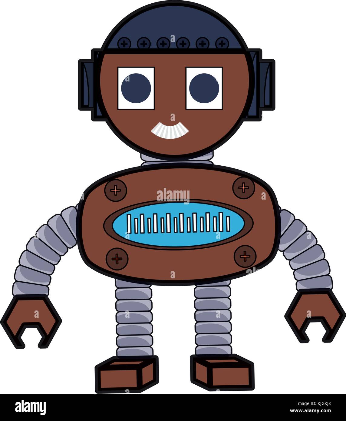 cartoon robot design Stock Vector Image & Art - Alamy