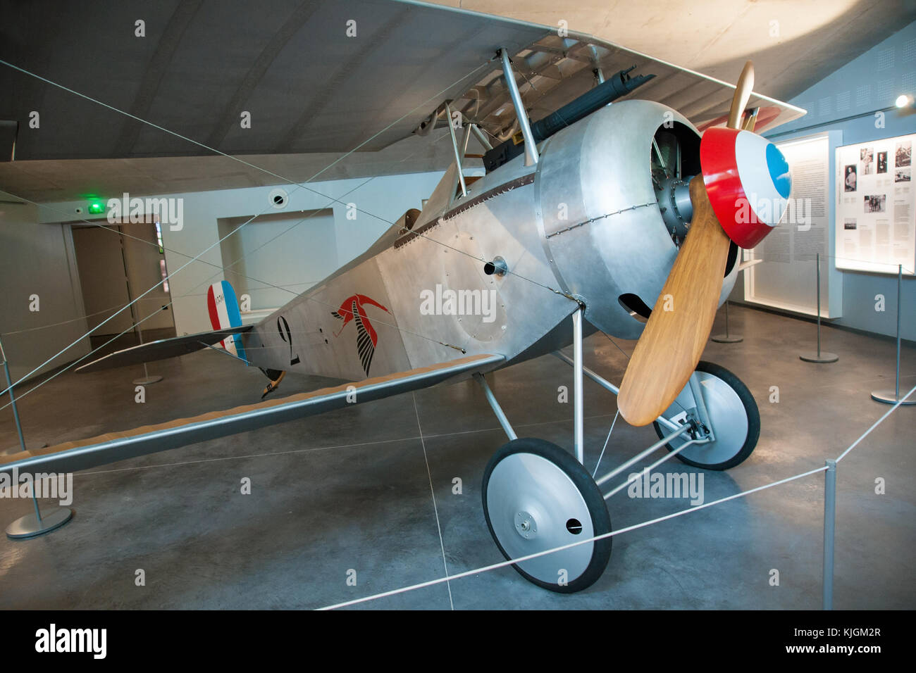 Replica Nieuport17 'Vieux Charles V' flown by French ace Charles ...