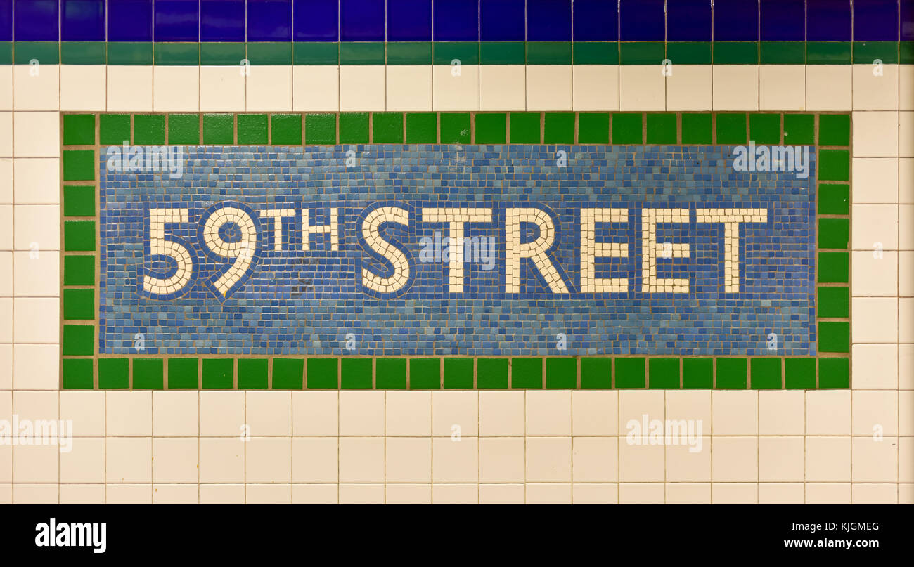 59th street station hi-res stock photography and images - Alamy