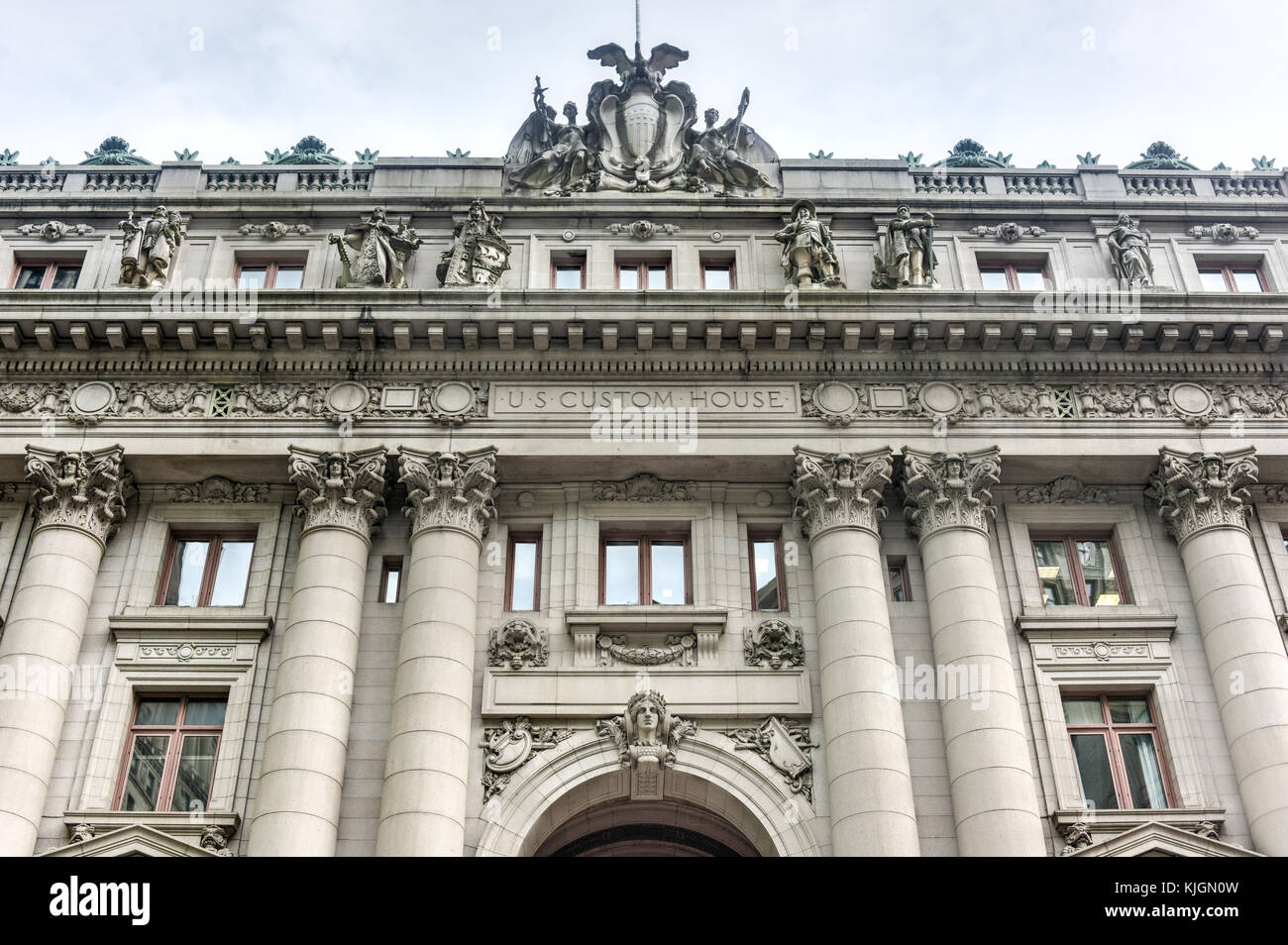 Alexander Hamilton U.S. Custom House in Lower Manhattan, New York City ...