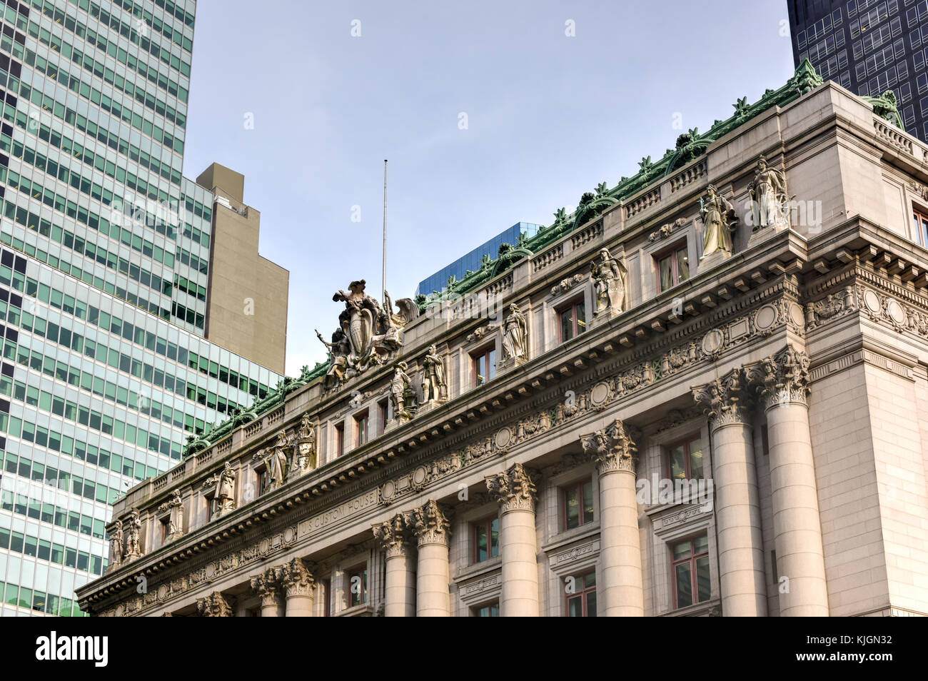 U s customs house new york hi-res stock photography and images - Alamy