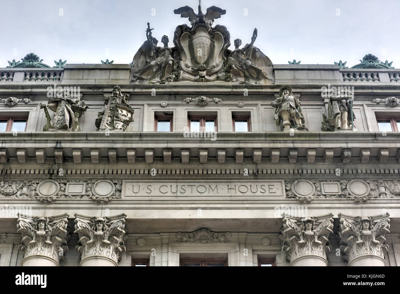 Alexander Hamilton U.S. Custom House in Lower Manhattan, New York City ...