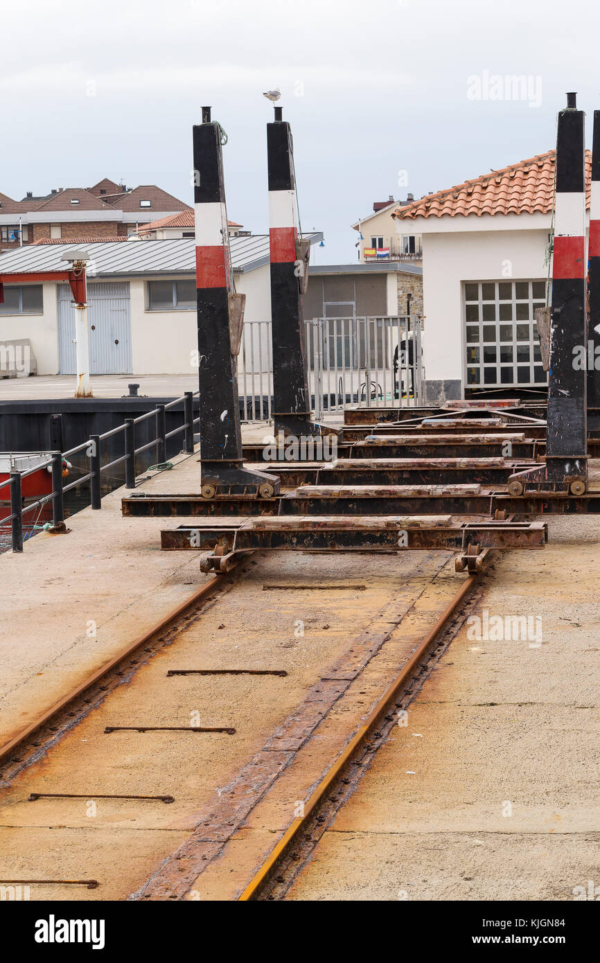 Commercial Small Boat Dockyard High Resolution Stock Photography and ...