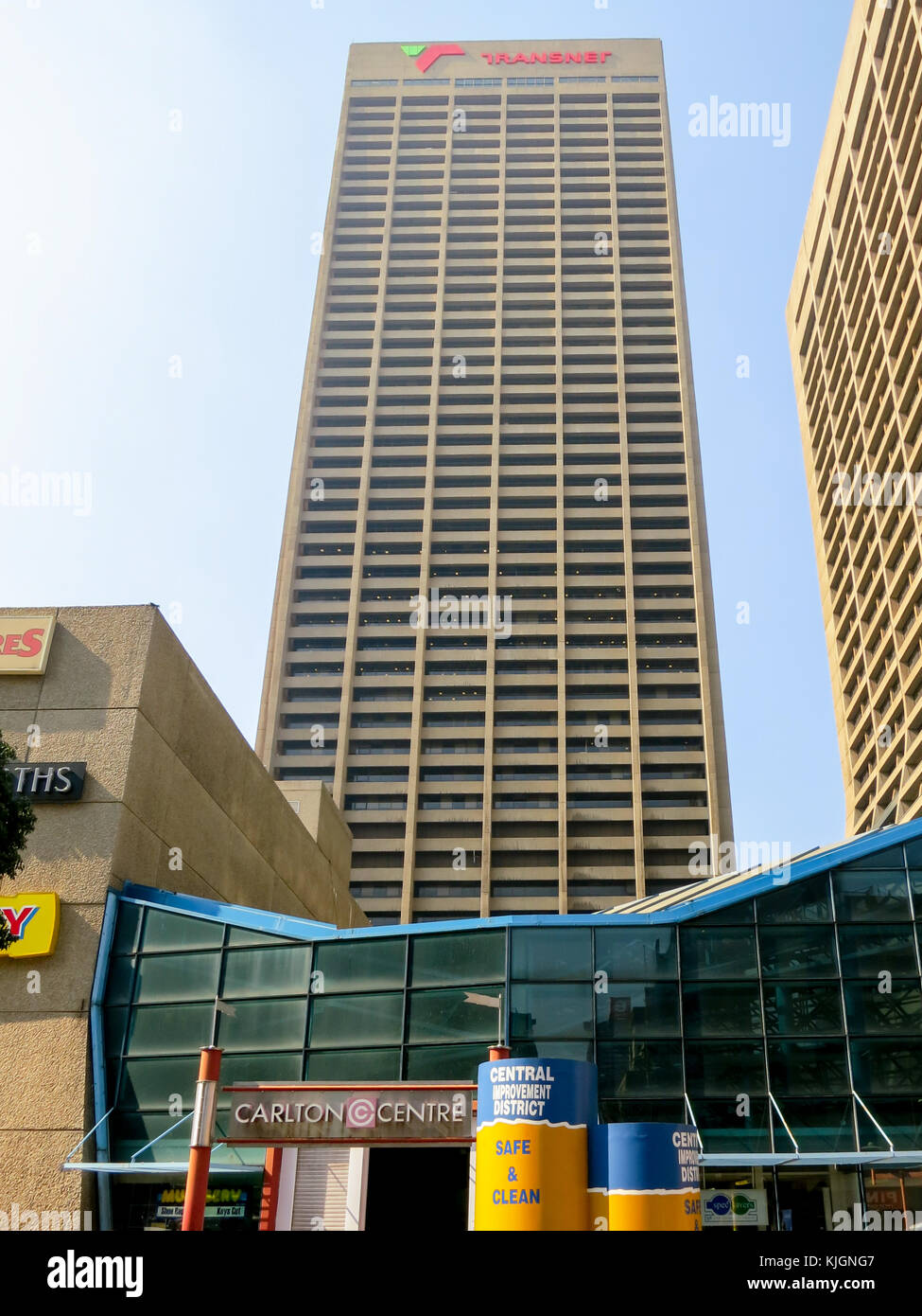 Johannesburg, South Africa - May 31, 2013: View of the Carlton Centre ...