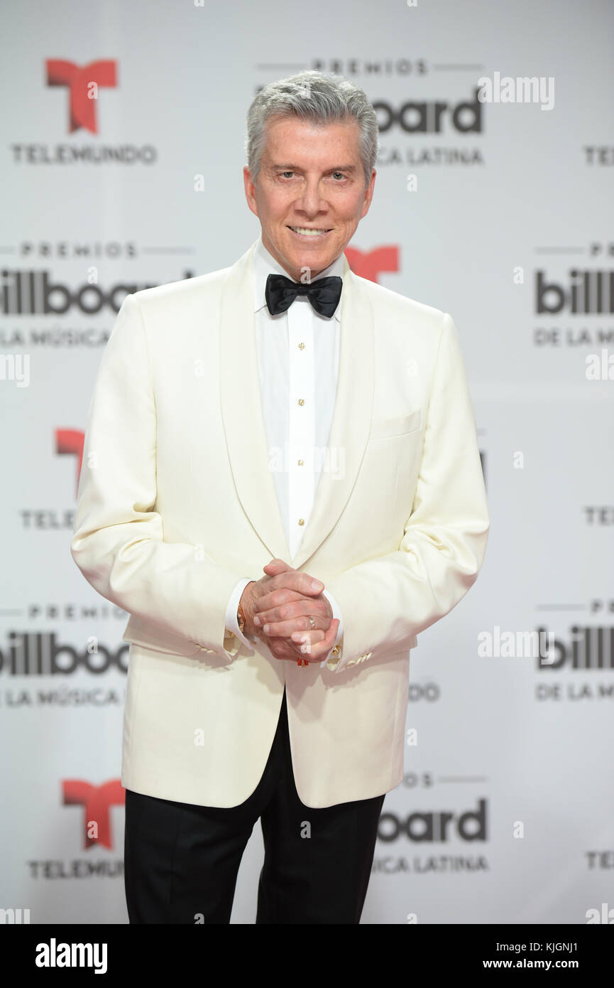 MIAMI, FL - APRIL 28: Michael Buffer attends the Billboard Latin Music ...