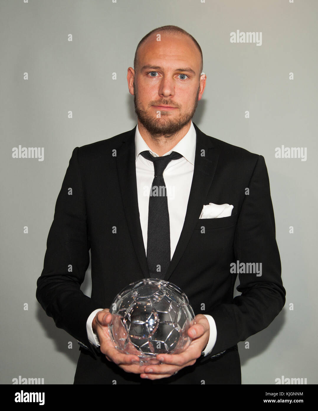 ANDREAS GRANQVIST Player of the Year in Swedish football 2017 Stock ...
