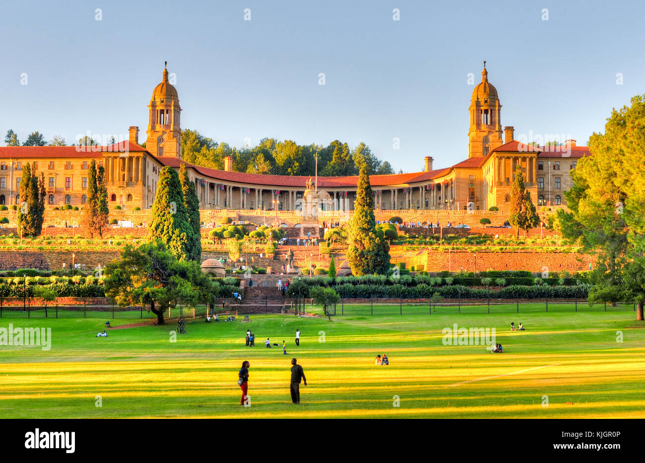 Union Buildings, Pretoria, South Africa at sunset Stock Photo - Alamy
