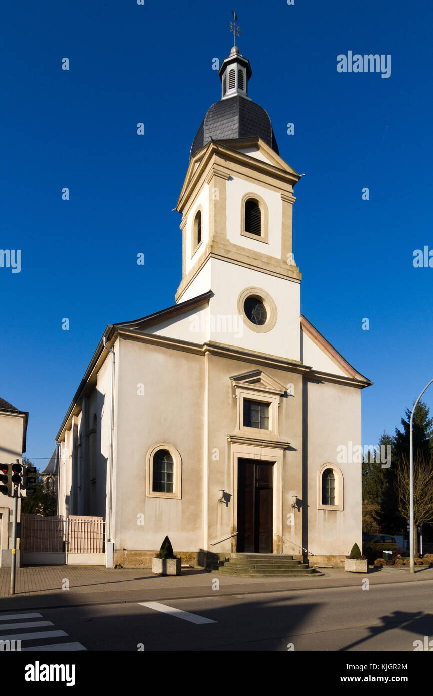 Church in Moesdorf Stock Photo - Alamy