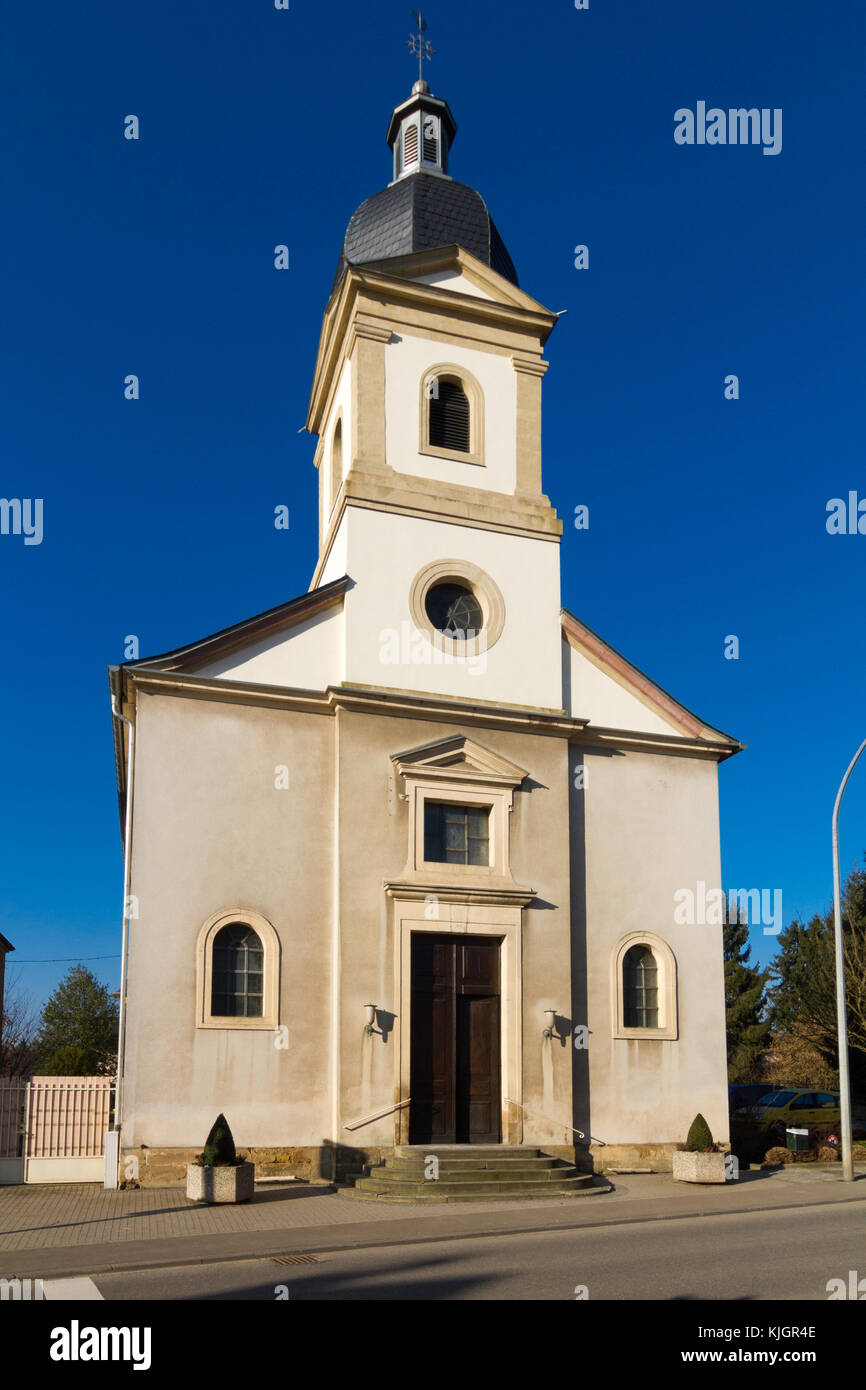 Church in Moesdorf Stock Photo - Alamy