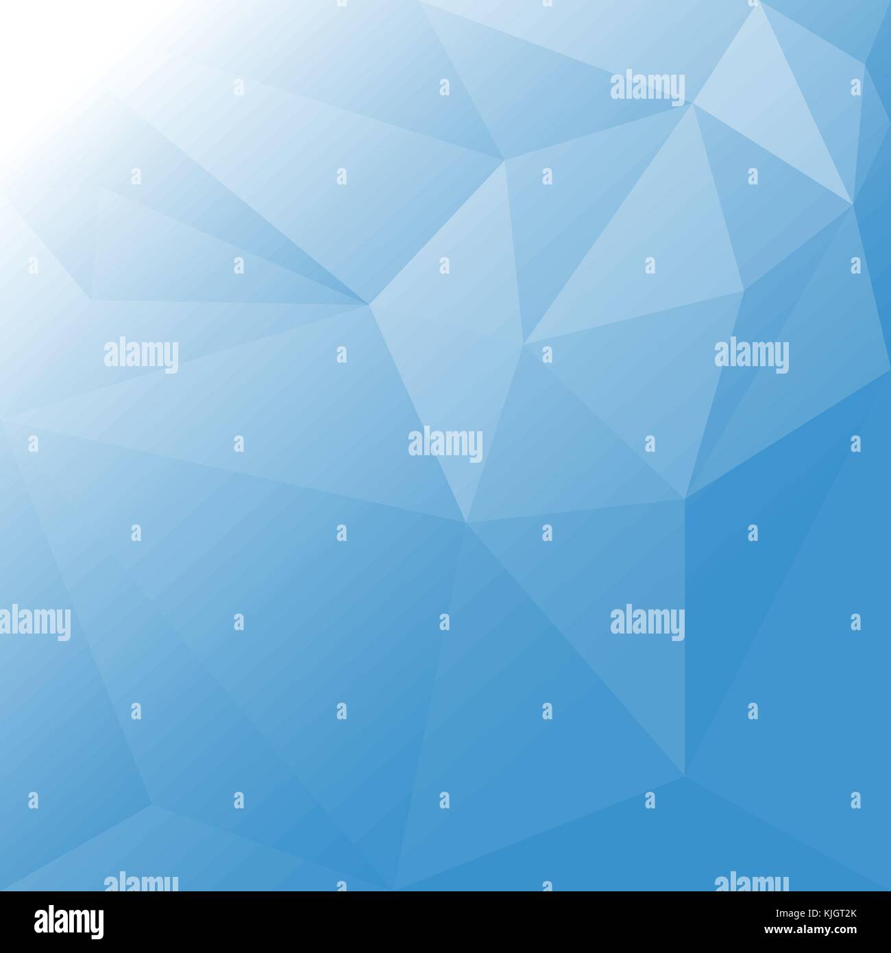 Vector of seamless geometric white and blue background of triangular ...