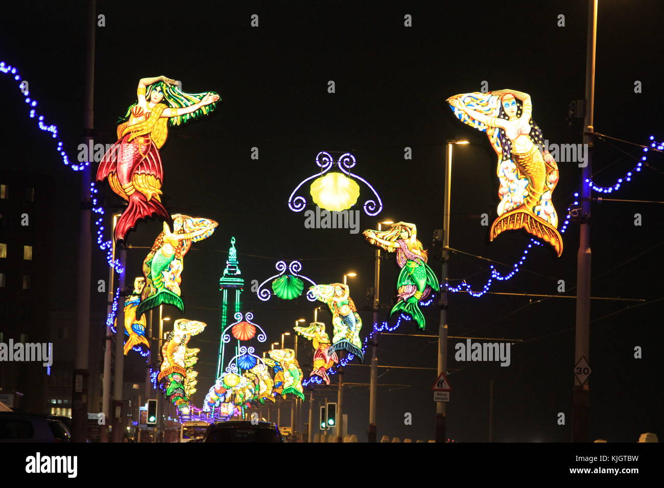 Blackpool illuminations 2013 hi-res stock photography and images - Alamy