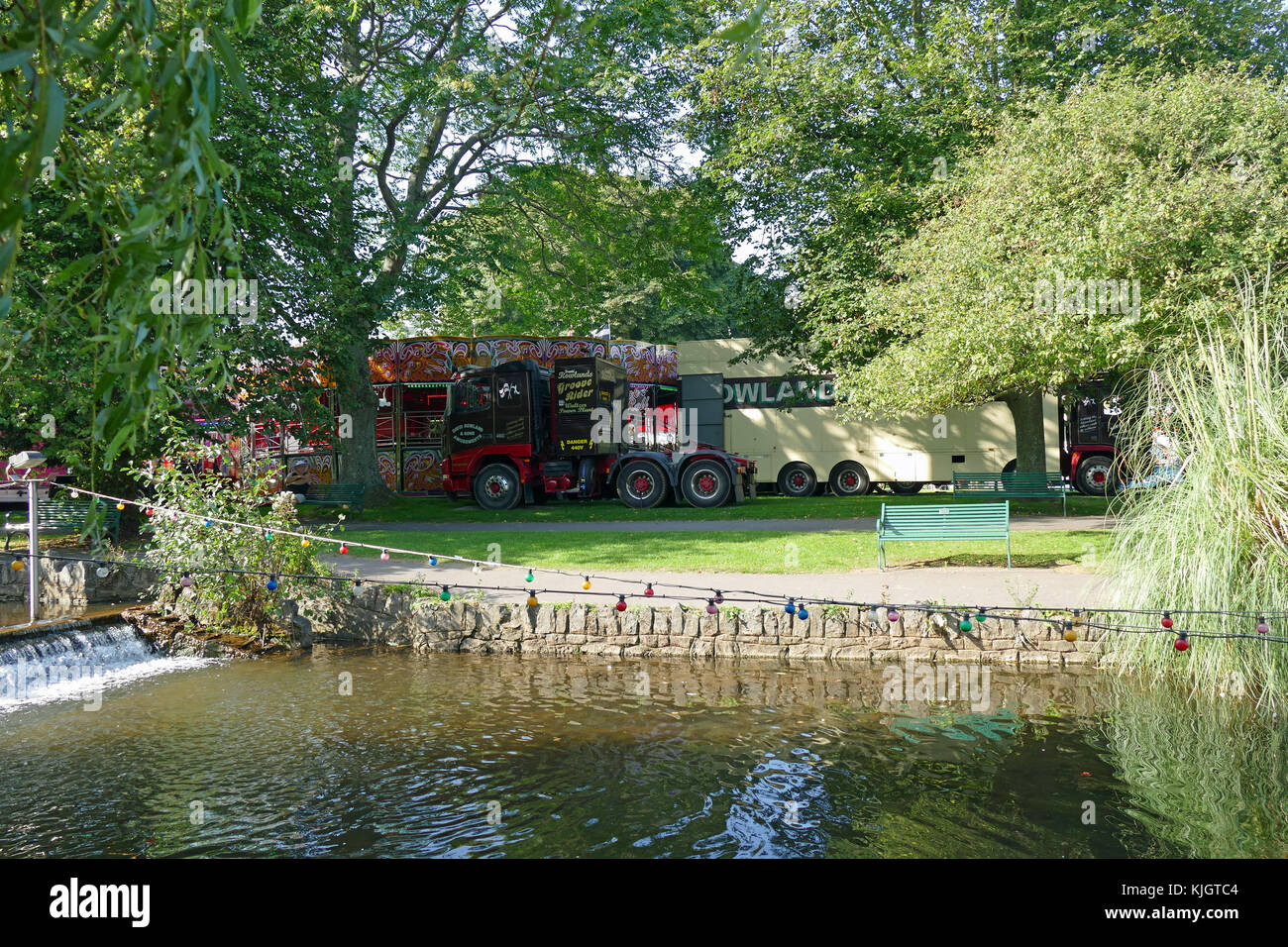 Fair ground ride horse hi-res stock photography and images - Alamy