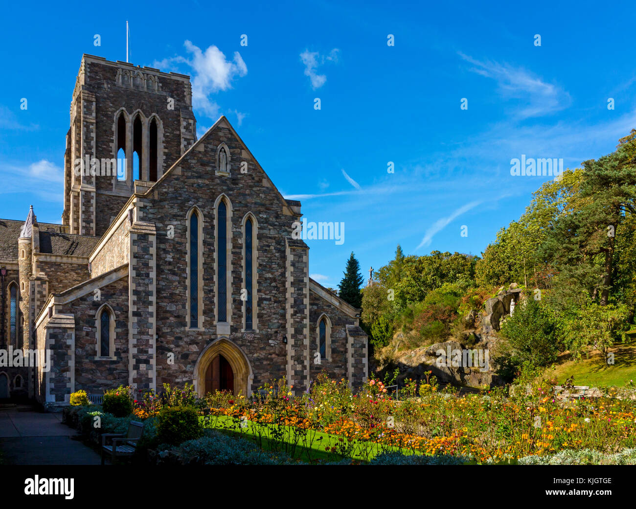Mount St Bernard Abbey near Coalville in Leicestershire England a ...
