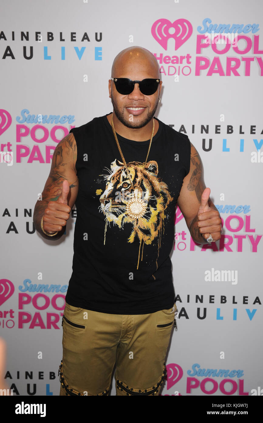MIAMI BEACH, FL - MAY 21: Flo Rida attends 2016 iHeartRadio Summer Pool ...