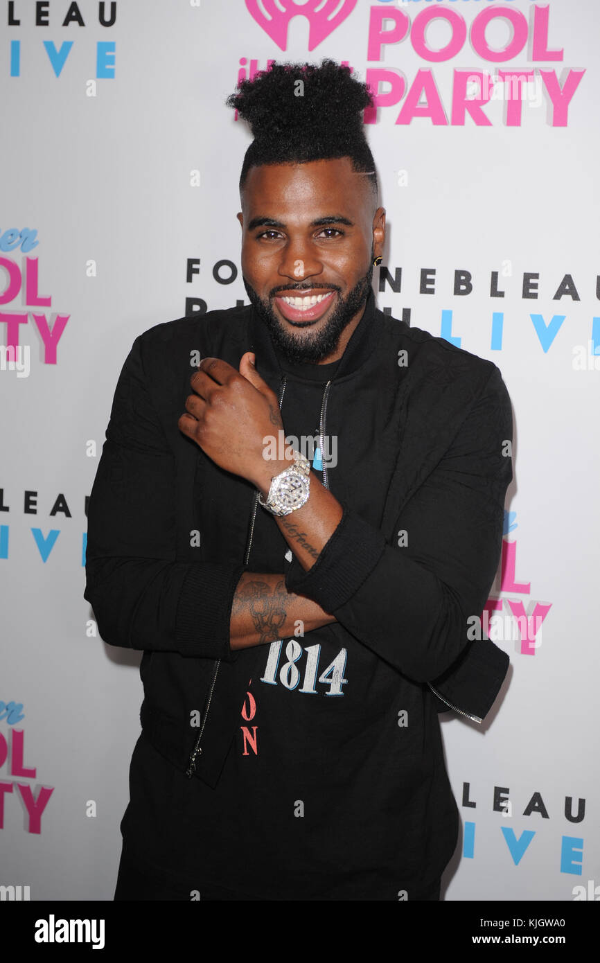 MIAMI BEACH, FL - MAY 21: Jason Derulo attends 2016 iHeartRadio Summer ...