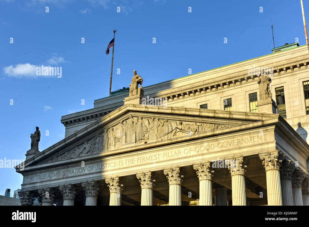 Federal court building new york city manhattan hi-res stock photography ...