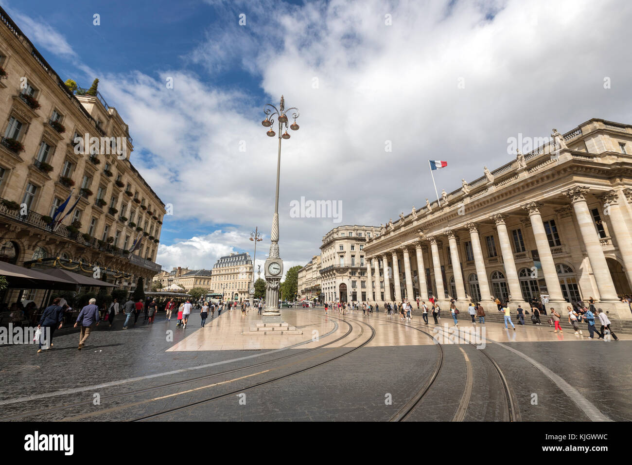 Bordeaux National Opera - Grand Theatre in the Place de la Comédie ...