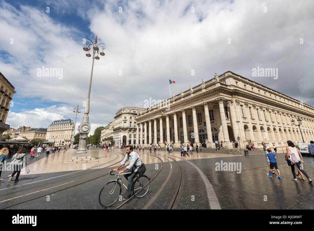 Bordeaux National Opera - Grand Theatre in the Place de la Comédie ...