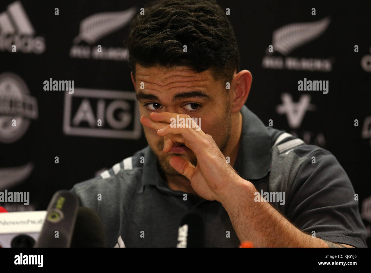 Cardiff, UK. 23rd Nov, 2017. Codie Taylor, the New Zealand Allblacks ...