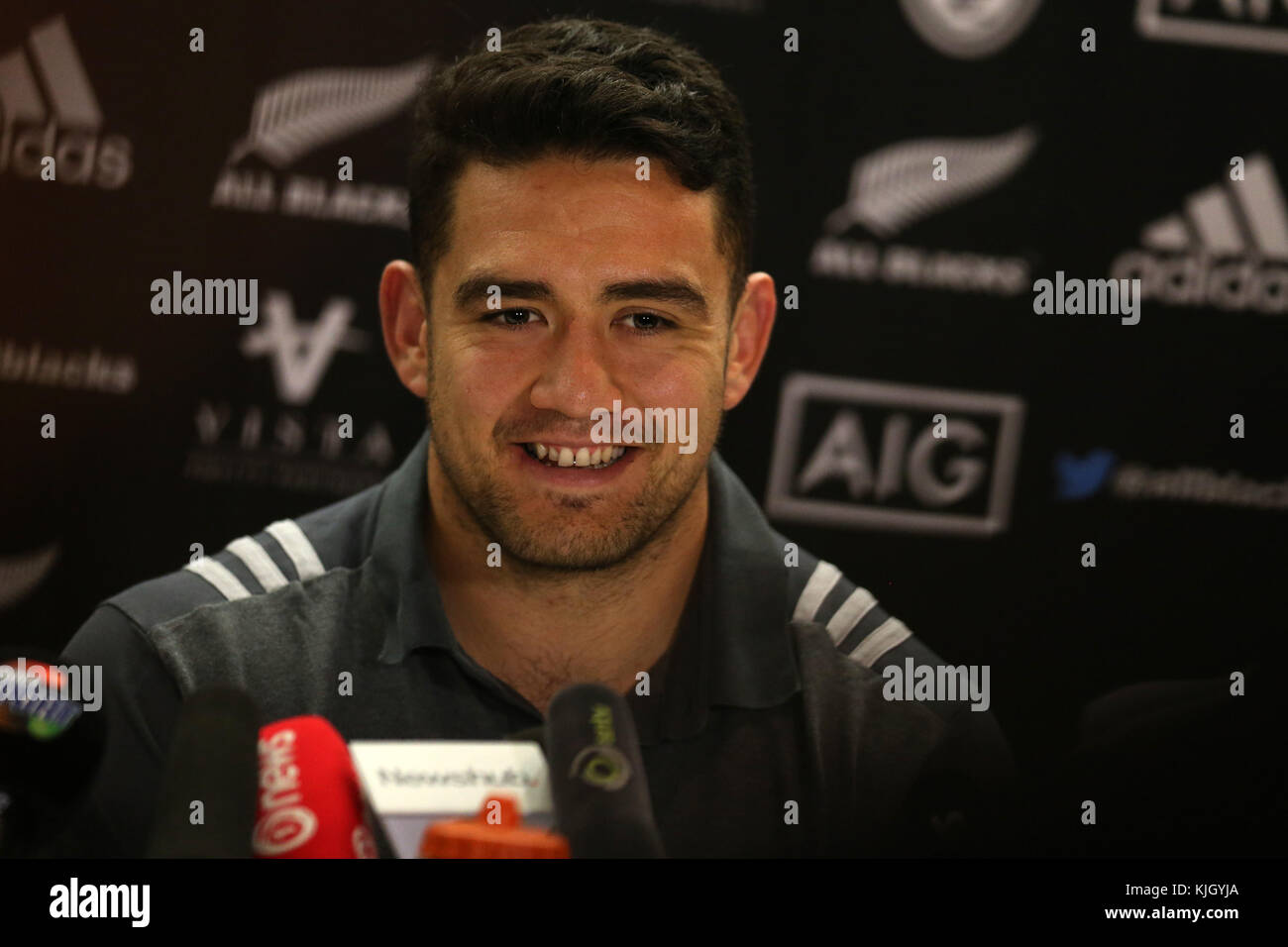 Cardiff, UK. 23rd Nov, 2017. Codie Taylor, the New Zealand Allblacks ...