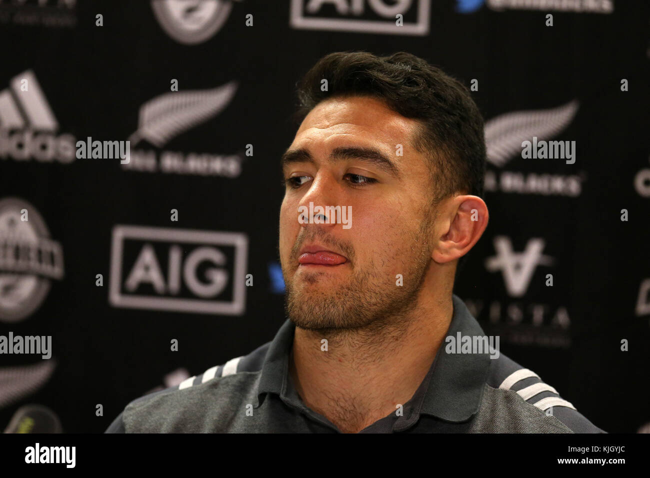 Cardiff, UK. 23rd Nov, 2017. Codie Taylor, the New Zealand Allblacks ...