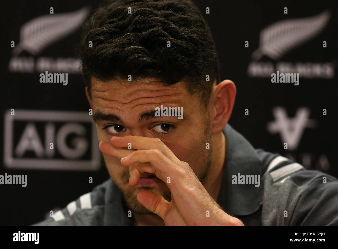 Cardiff, UK. 23rd Nov, 2017. Codie Taylor, the New Zealand Allblacks ...