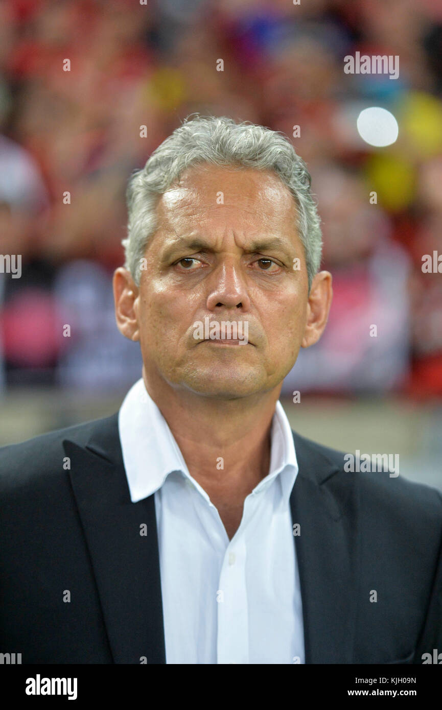 Rio De Janeiro, Brazil. 23rd Nov, 2017. Technician Reinaldo Rueda ...