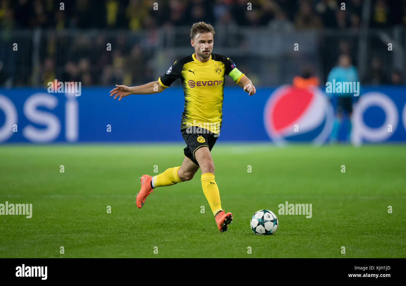 Dortmund's Marcel Schmelzer in action during the UEFA Champions League ...
