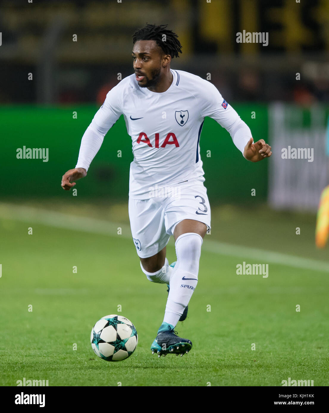 Tottenham's Danny Rose in action during the UEFA Champions League ...