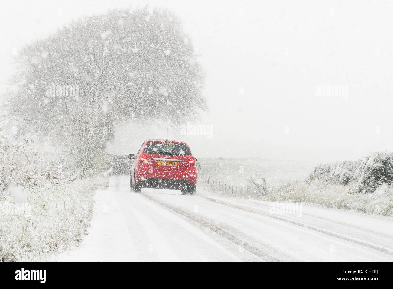 Balfron, Stirlingshire, Scotland, UK. 24th Nov, 2017. UK weather ...