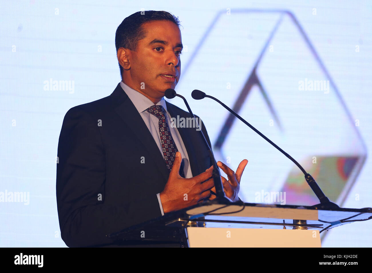 Colombo, Sri Lanka. 24th Nov, 2017. Samantha Rajapaksa Group Maning ...