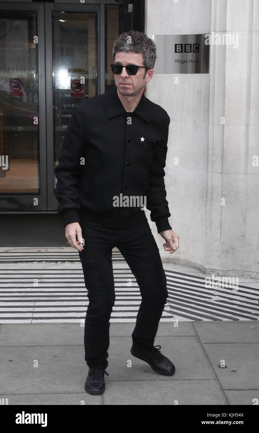 London, UK. 24th Nov, 2017. Noel Gallagher Singer seen at the BBC ...