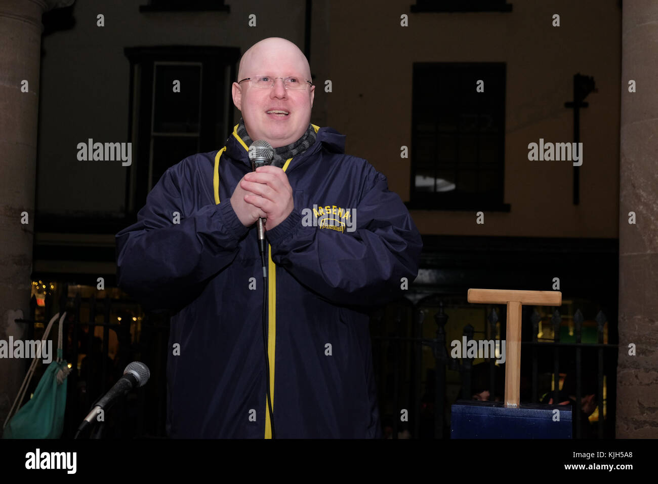 Hay Festival Winter Weekend - November 2017 - Comedian and actor Matt ...