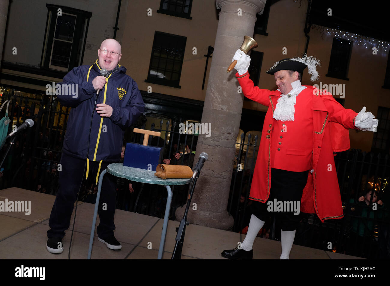 Hay Festival Winter Weekend - November 2017 - Comedian and actor Matt ...