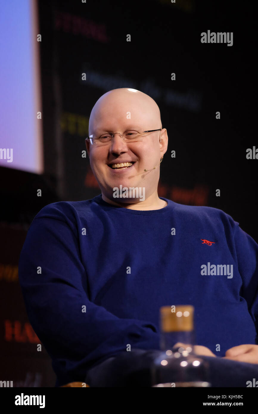 Hay Festival Winter Weekend - November 2017 - Comedian and actor Matt ...