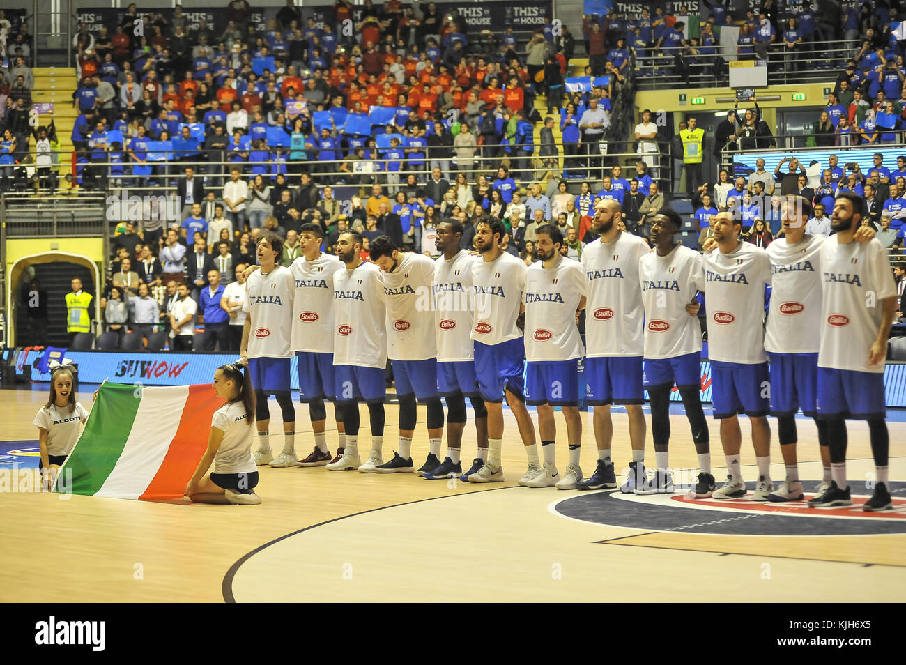 Italy team during the FIBA WORD CUP qualifiers, China. , . in Turin ...