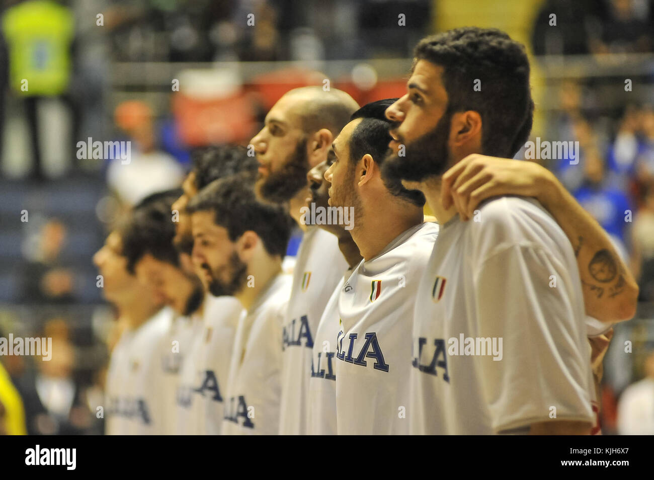 Italy team during the FIBA WORD CUP qualifiers, China. , . in Turin ...