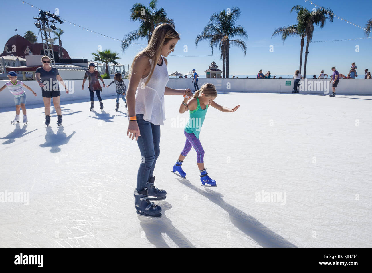 Hotel del coronado ice skate hi-res stock photography and images - Alamy