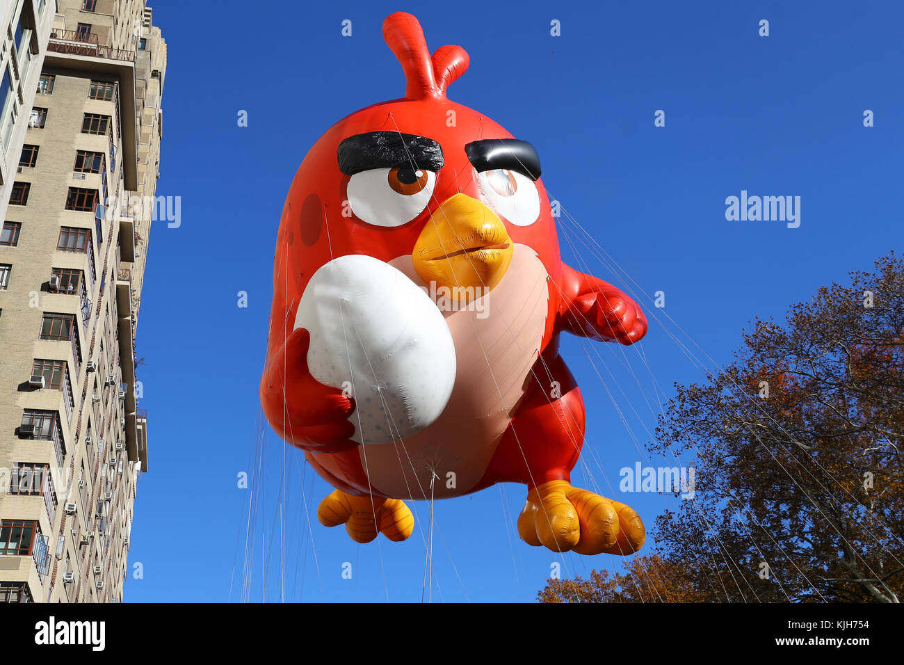 New York, USA. 23rd Nov, 2017. The Angry Birds' Red could be up to no ...