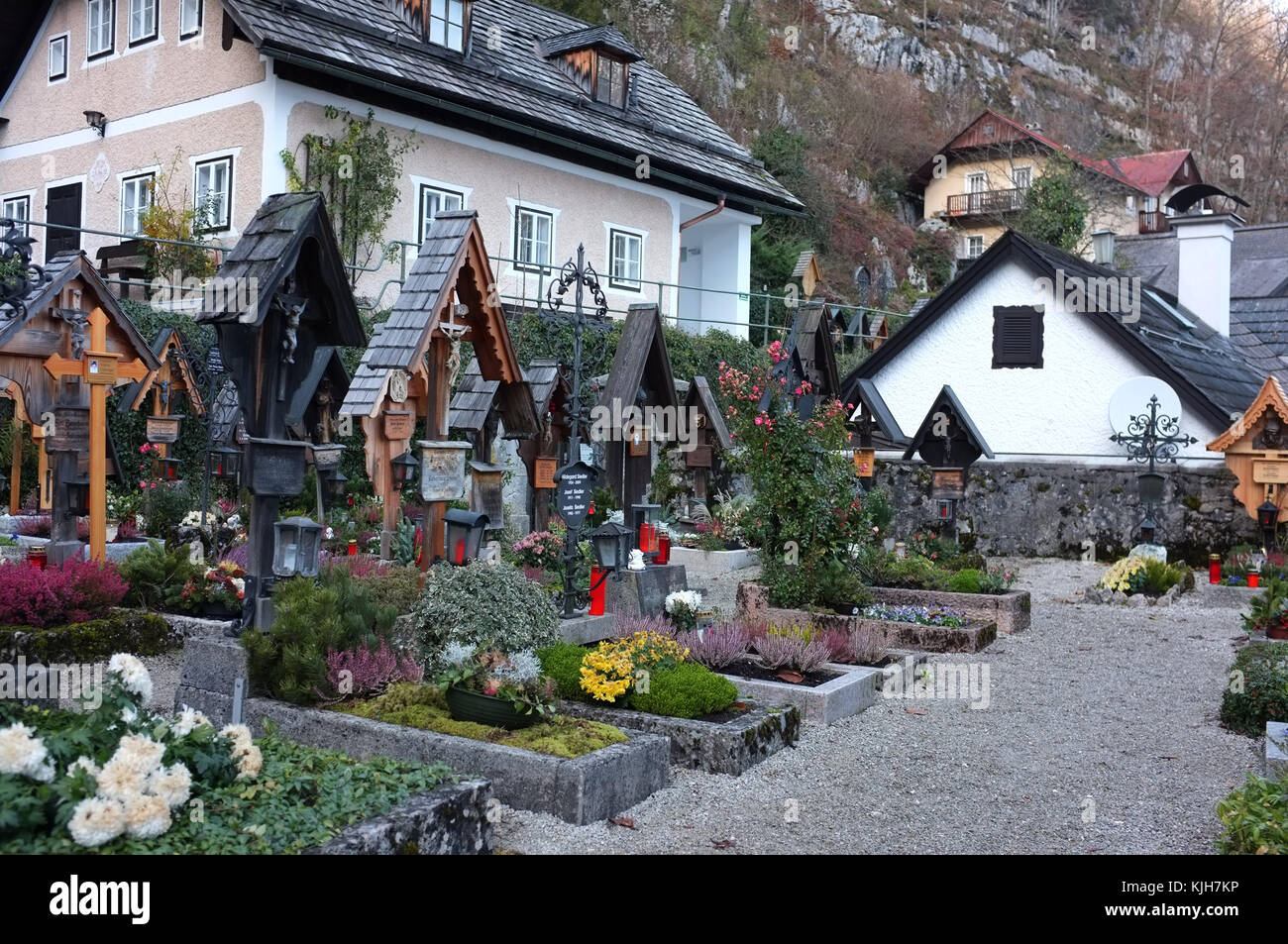 The cemetery of hallstatt hi-res stock photography and images - Alamy