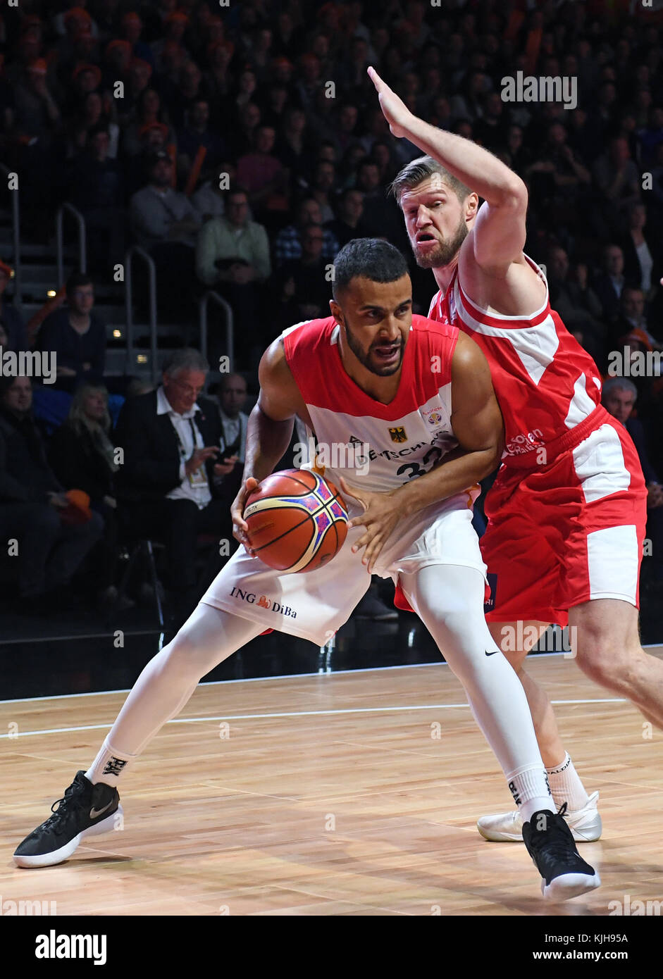 Chemnitz, Germany. 24th Nov, 2017. Germany's Johannes Thiemann in ...