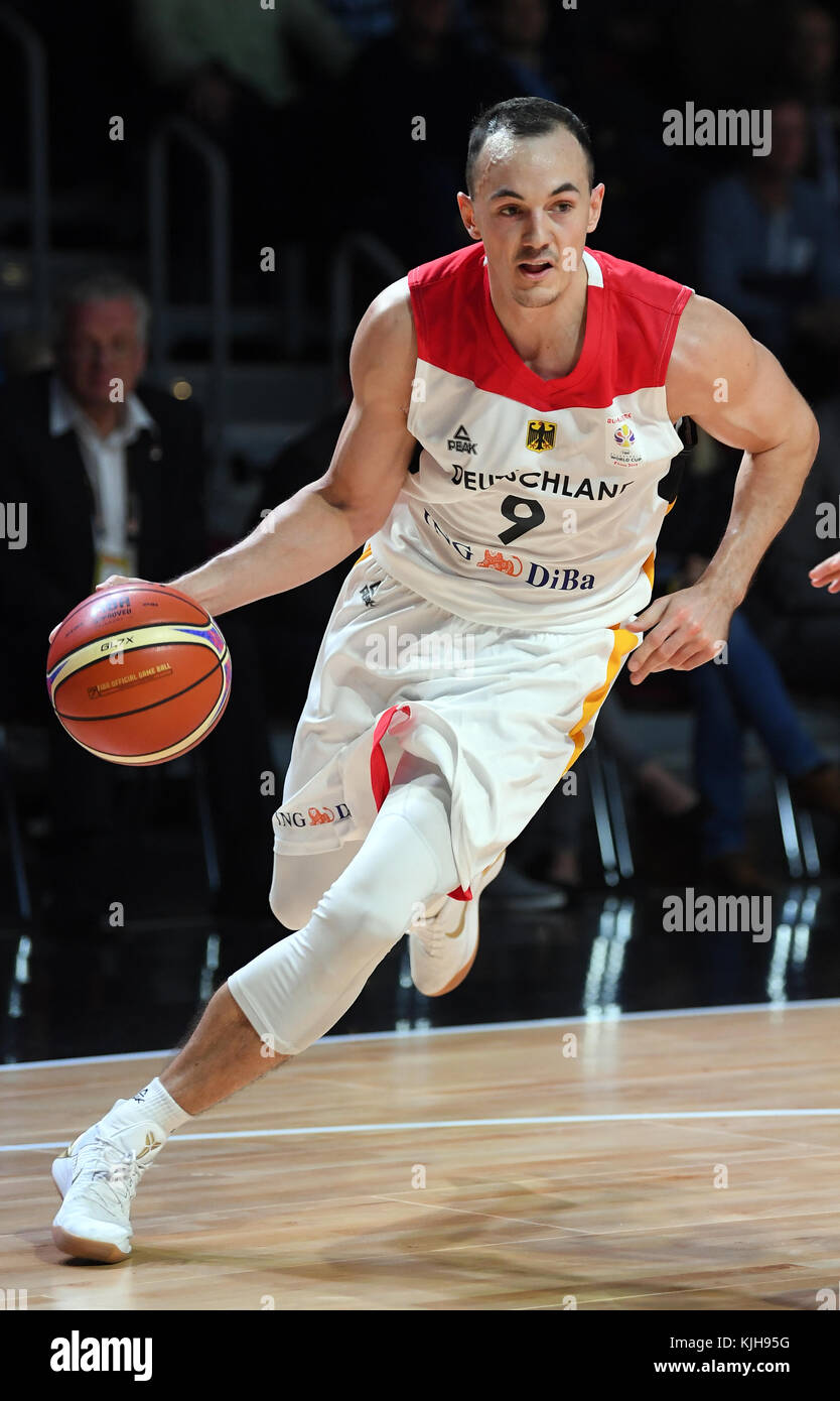 Chemnitz, Germany. 24th Nov, 2017. Germany's Karsten Tadda in action ...