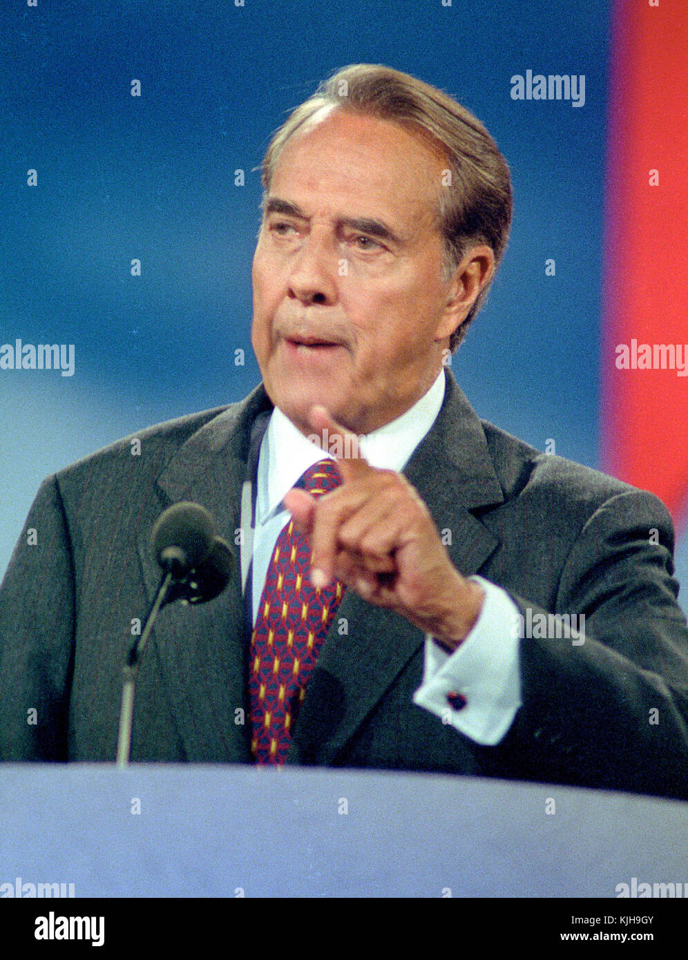 Former United States Senator Bob Dole (Republican of Kansas) delivers ...