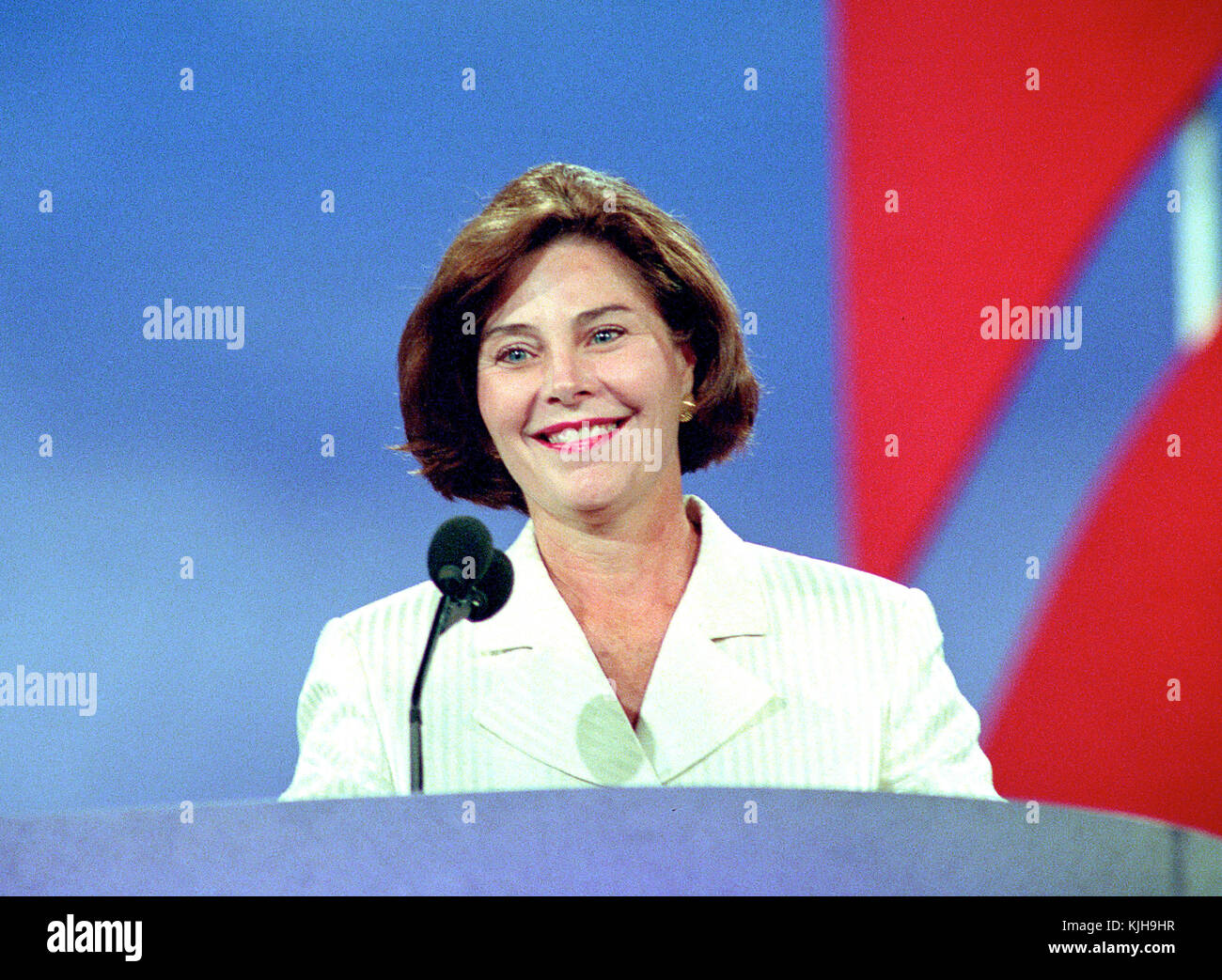 Laura bush hi-res stock photography and images - Alamy