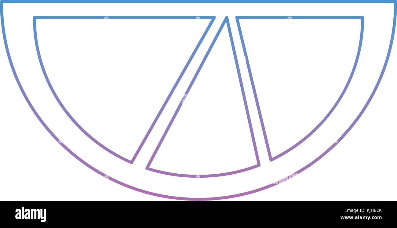 lime or lemon wedge icon image Stock Vector Image & Art - Alamy